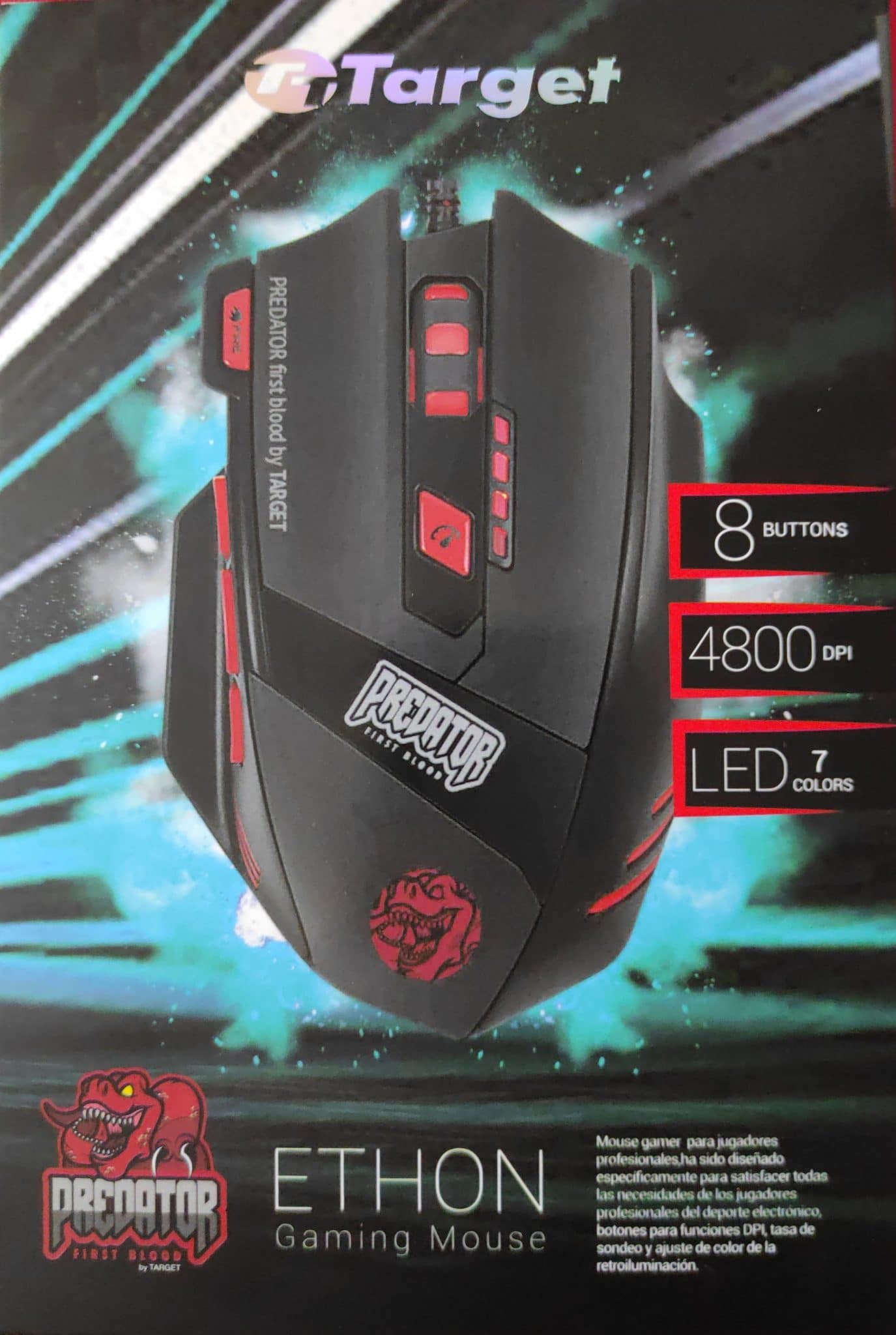 Mouse gamer target Predator (Ethon) – PalCelu TiendaOnline
